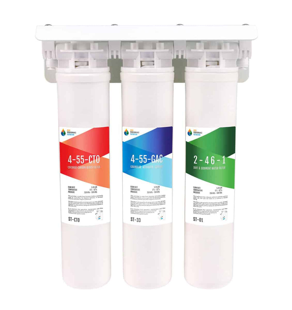 Quick Change - Triple Undersink System – Puregold Water Filters